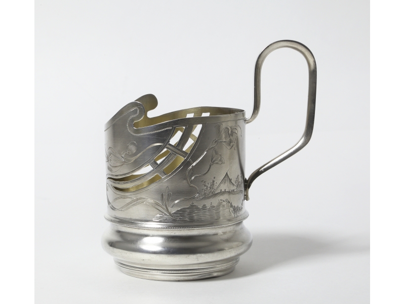 Подстаканник, Москва, 1899-1908 гг, 113 гр, 84 пр - SilverRoom.ru