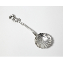 Сервировочная ложка, Хильдесхаймская роза, 59 гр, 830 пр, 20,2 см ...