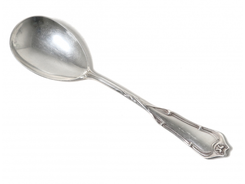 Серебряная сервировочная ложка. Дания, 1903 год. - SilverRoom.ru