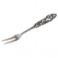 Сервировочная вилка, 6 гр, 830 пр, 10 см - SilverRoom.ru
