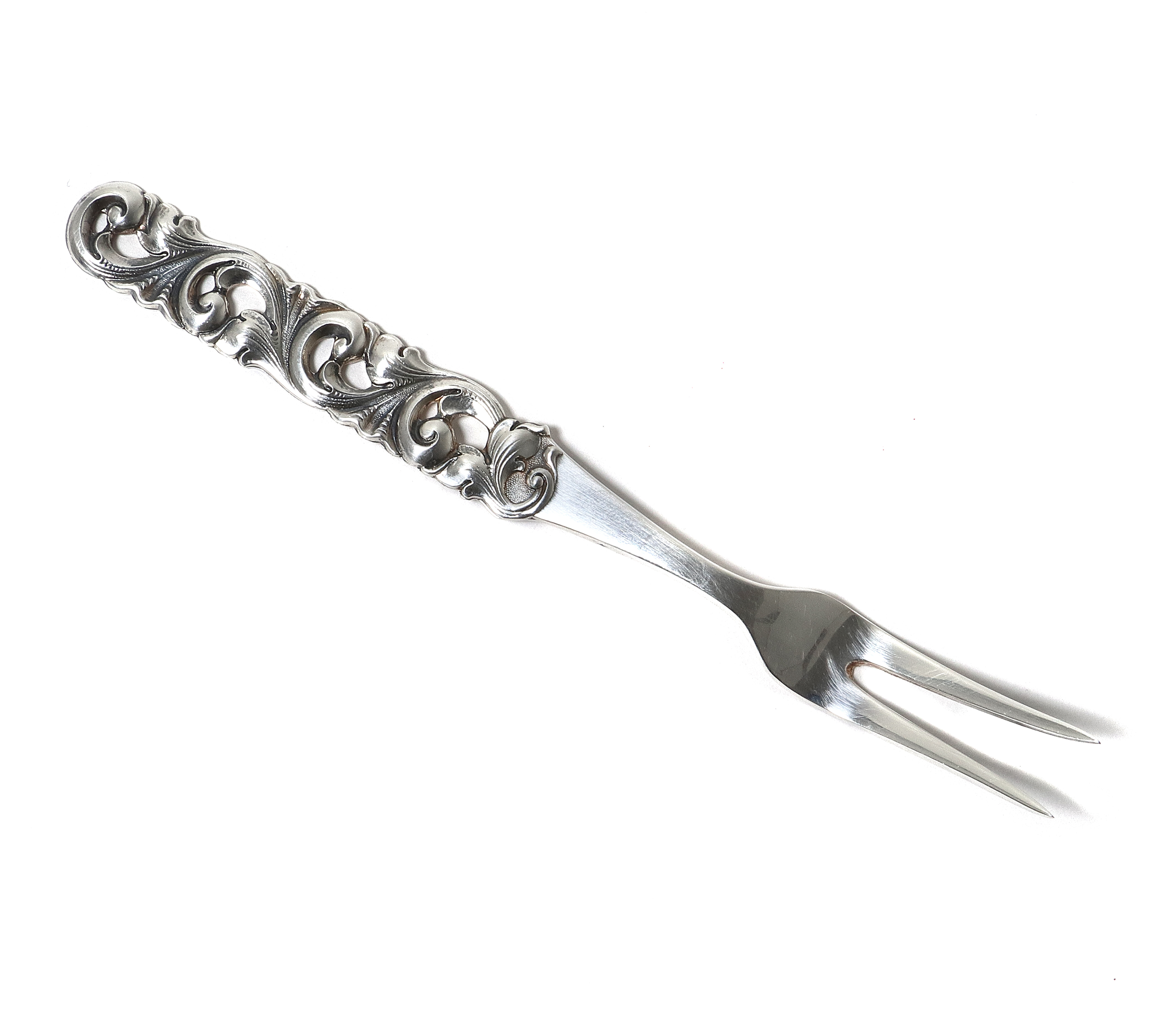 Серебряная сервировочная вилка. Норвегия - SilverRoom.ru